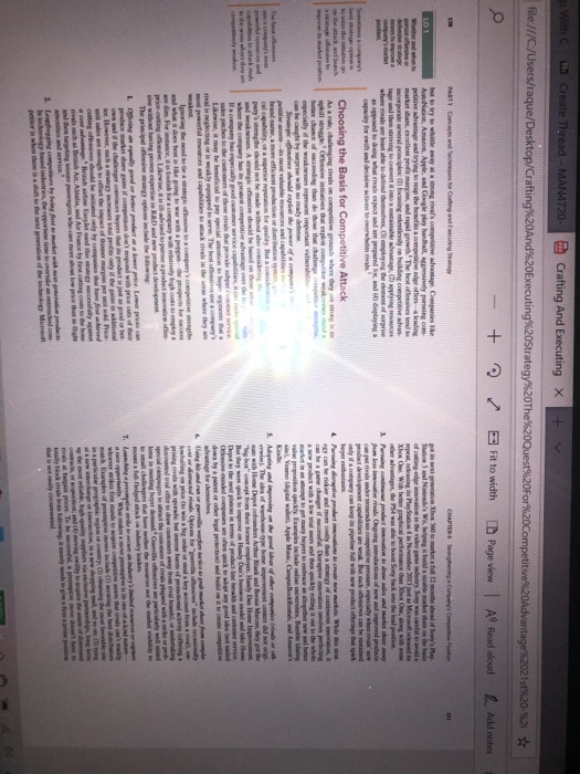 The Author provides several plausible options for | Chegg.com