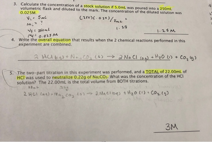 Solved I need help with part 5, 8 and 9 calculations I dont | Chegg.com