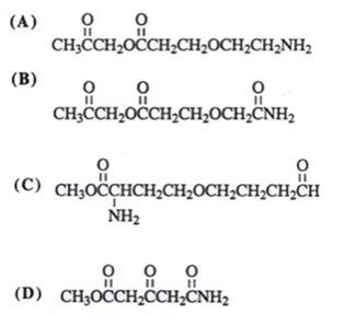 Solved which choice below has all four? - Amide, ether, | Chegg.com