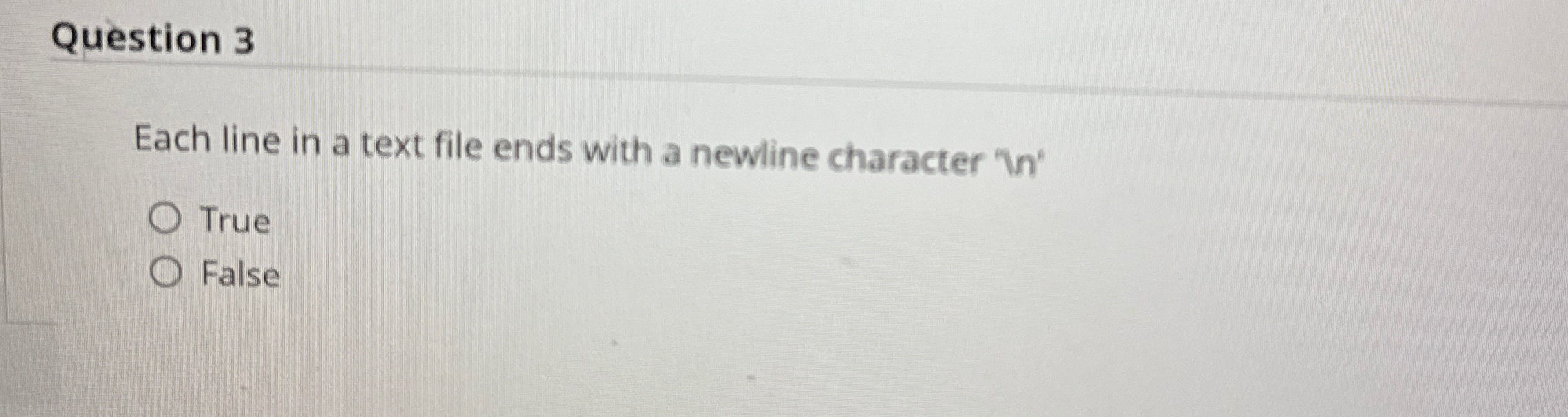 Solved Question 3Each line in a text file ends with a | Chegg.com