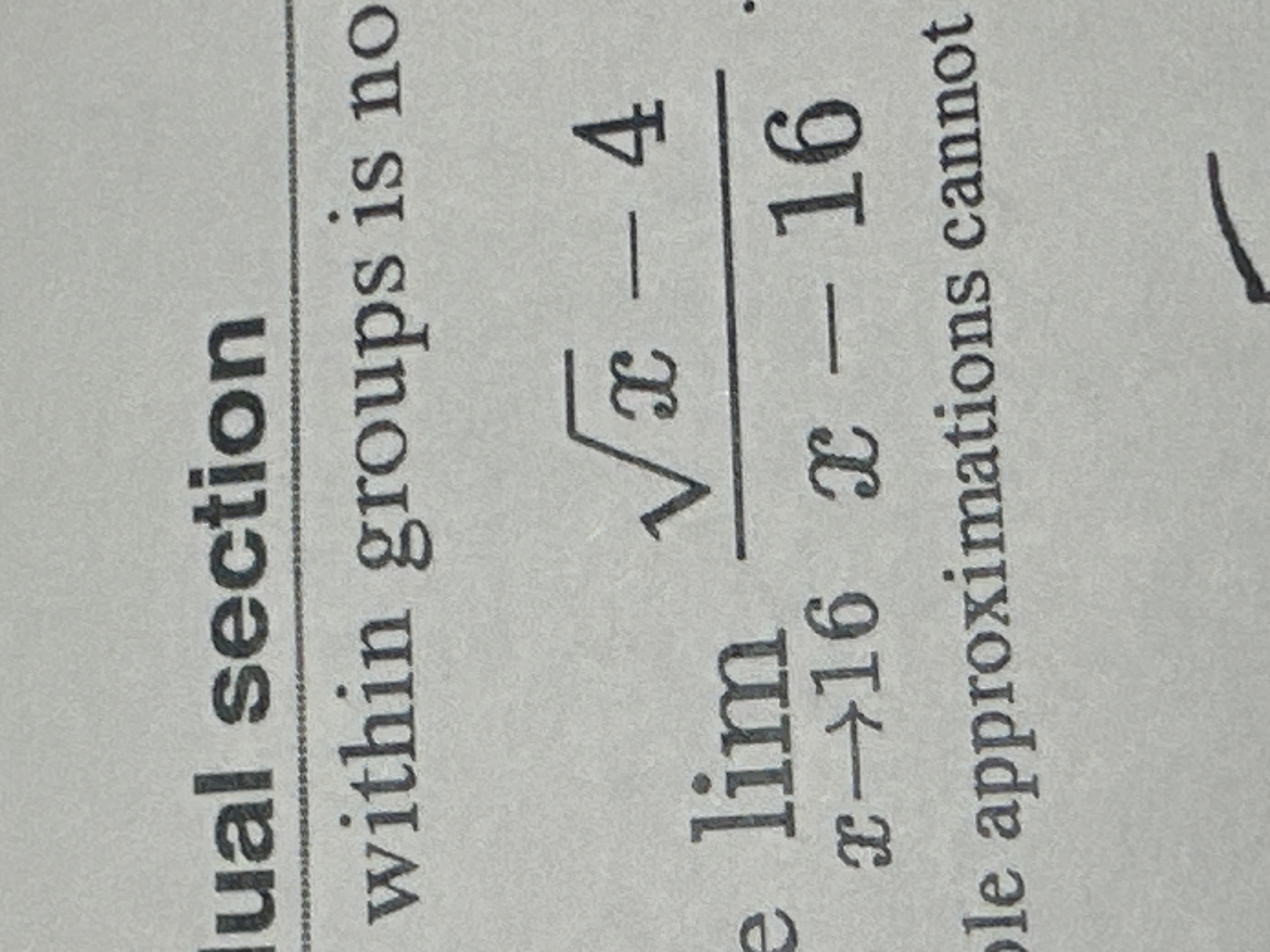 Solved Limx 16x2 4x 16solve By Congugate Chegg solved-limx-16x2-4x-16solve-by-congugate-chegg