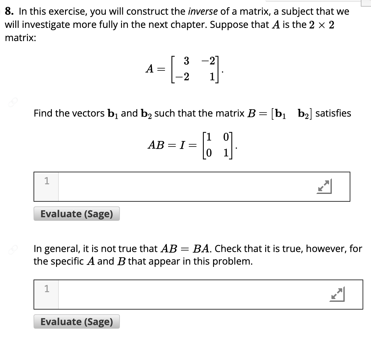 Solved In this exercise, you will construct the inverse of a | Chegg.com Solved In this exercise, you will construct the inverse of a | Chegg.com