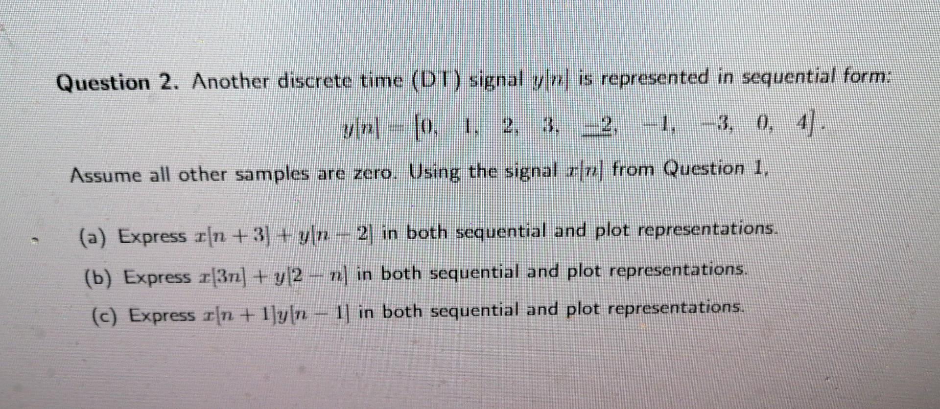 y|n|=[0, \\quad 1,2,3, \\quad-2,-1, \\quad-3,0,4] | Chegg.com