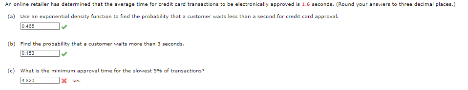 Solved An online retailer has determined that the average | Chegg.com