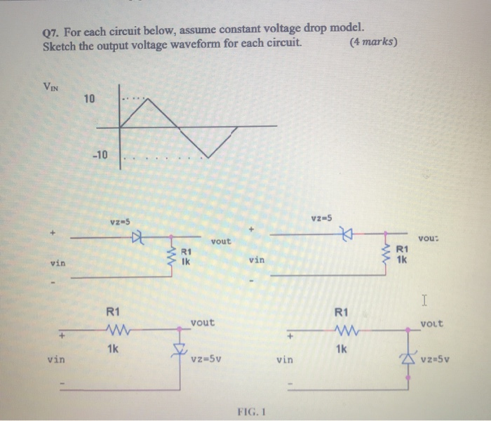Solved Q7. For each circuit below, assume constant voltage | Chegg.com