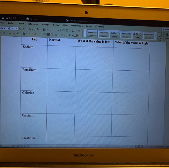 Solved CBC assignment Layout References Mailings Review View | Chegg.com