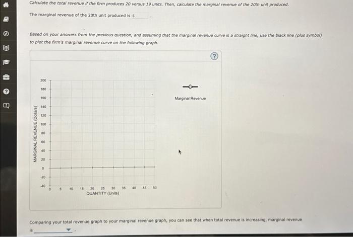 Solved 2. Calculating marginal revenue from a linear demand | Chegg.com