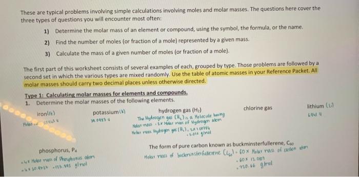 Solved These are typical problems involving simple | Chegg.com