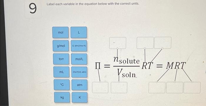 Solved Label each variable in the equation below with the | Chegg.com Solved Label each variable in the equation below with the | Chegg.com