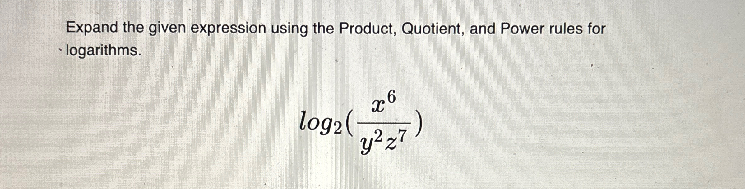 Solved Expand the given expression using the Product, | Chegg.com