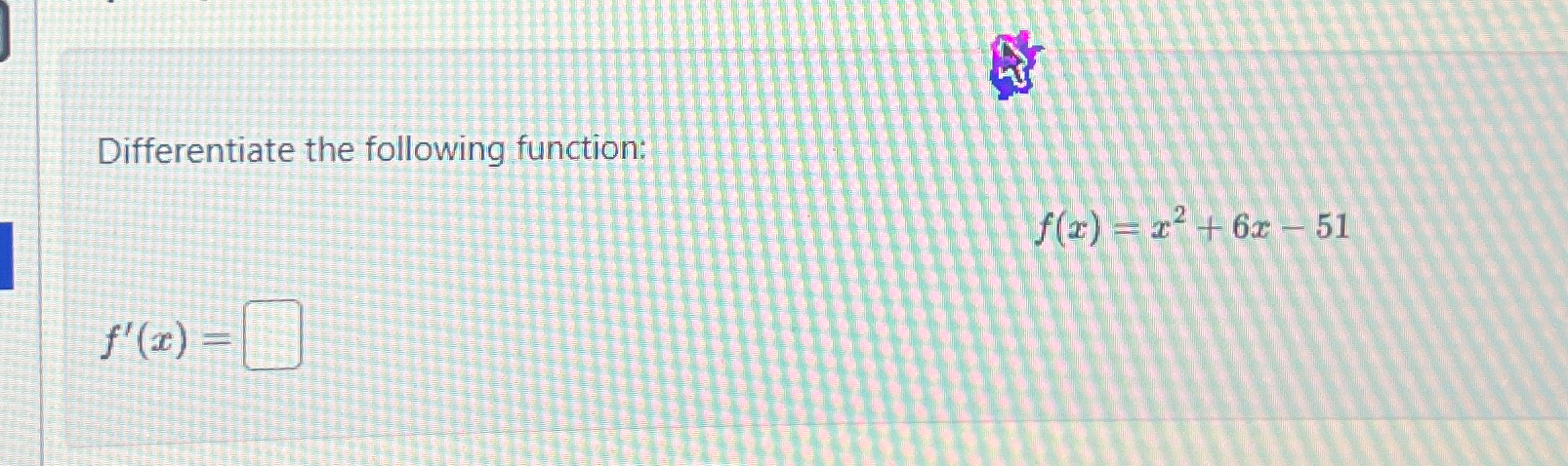 Solved Differentiate the following | Chegg.com