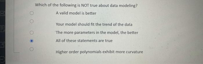 Solved Which of the following is NOT true about data | Chegg.com