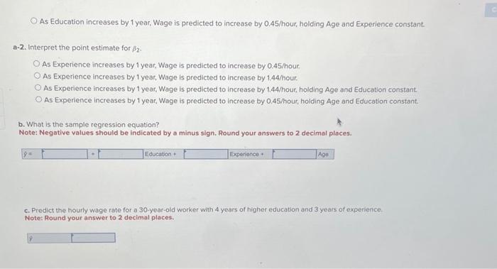 Solved S Exercise 7-1 Static Using data from 50 workers, a | Chegg.com