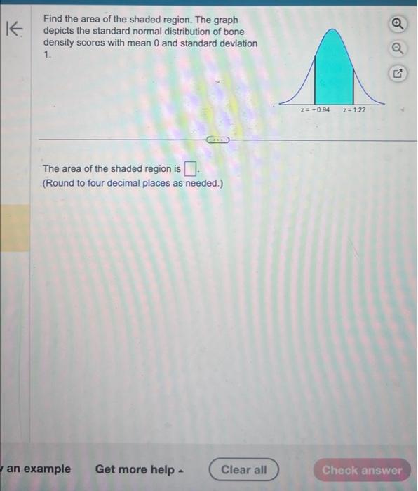 Solved Find the indicated z score. The graph depicts. the | Chegg.com