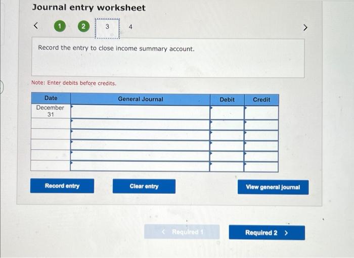 Solved Exercise 3-20 (Algo) Preparing closing entries and a | Chegg.com
