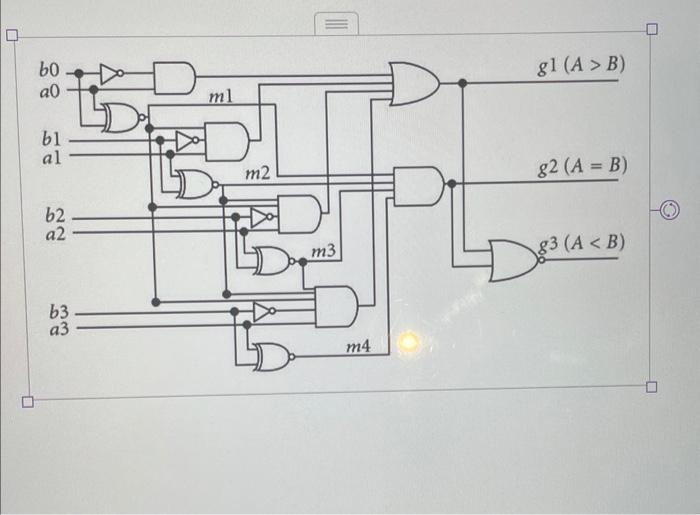 Solved Design 12 bit comperator (USING THE LOGIC | Chegg.com