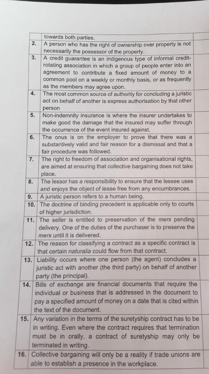 Solved \r\n\r\n\r\n20. The Basic Conditions of Employment | Chegg.com