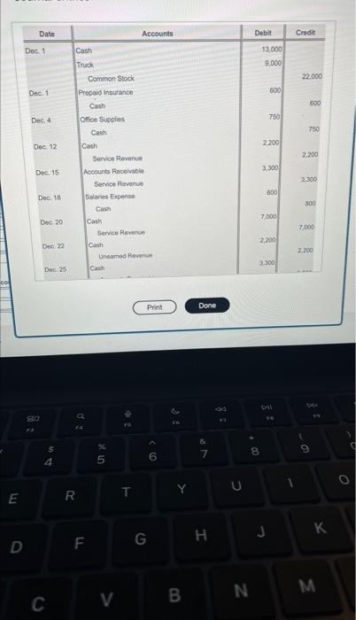 Solved Use the transaction dates as posting references. Use | Chegg.com