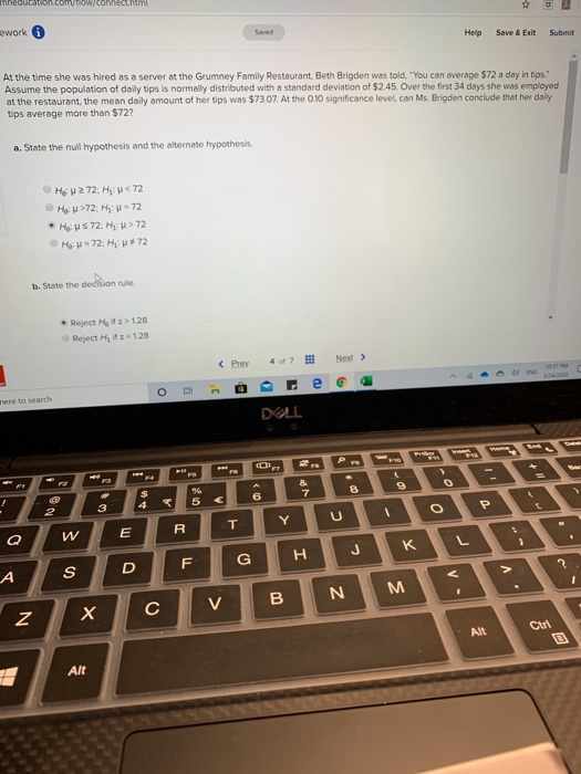 Solved meducation.com/how/connect.ml work i Help Save & Exit | Chegg.com