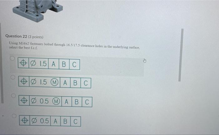 Solved Fastener Formulas Calculate the positional tolerance | Chegg.com Solved Fastener Formulas Calculate the positional tolerance | Chegg.com