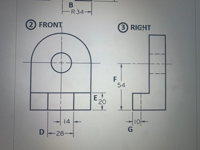 Solved All of the dimensions below are placed on the wrong | Chegg.com