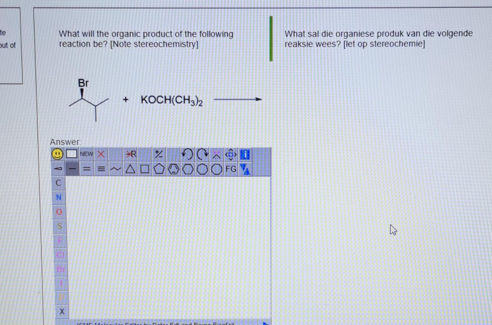Solved What will the organic product of the following | Chegg.com