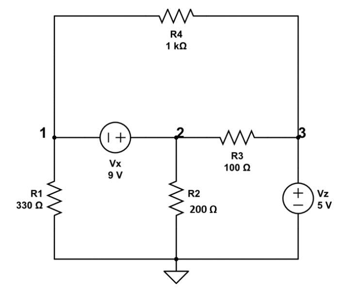 Solved nodal and mesh analysis | Chegg.com