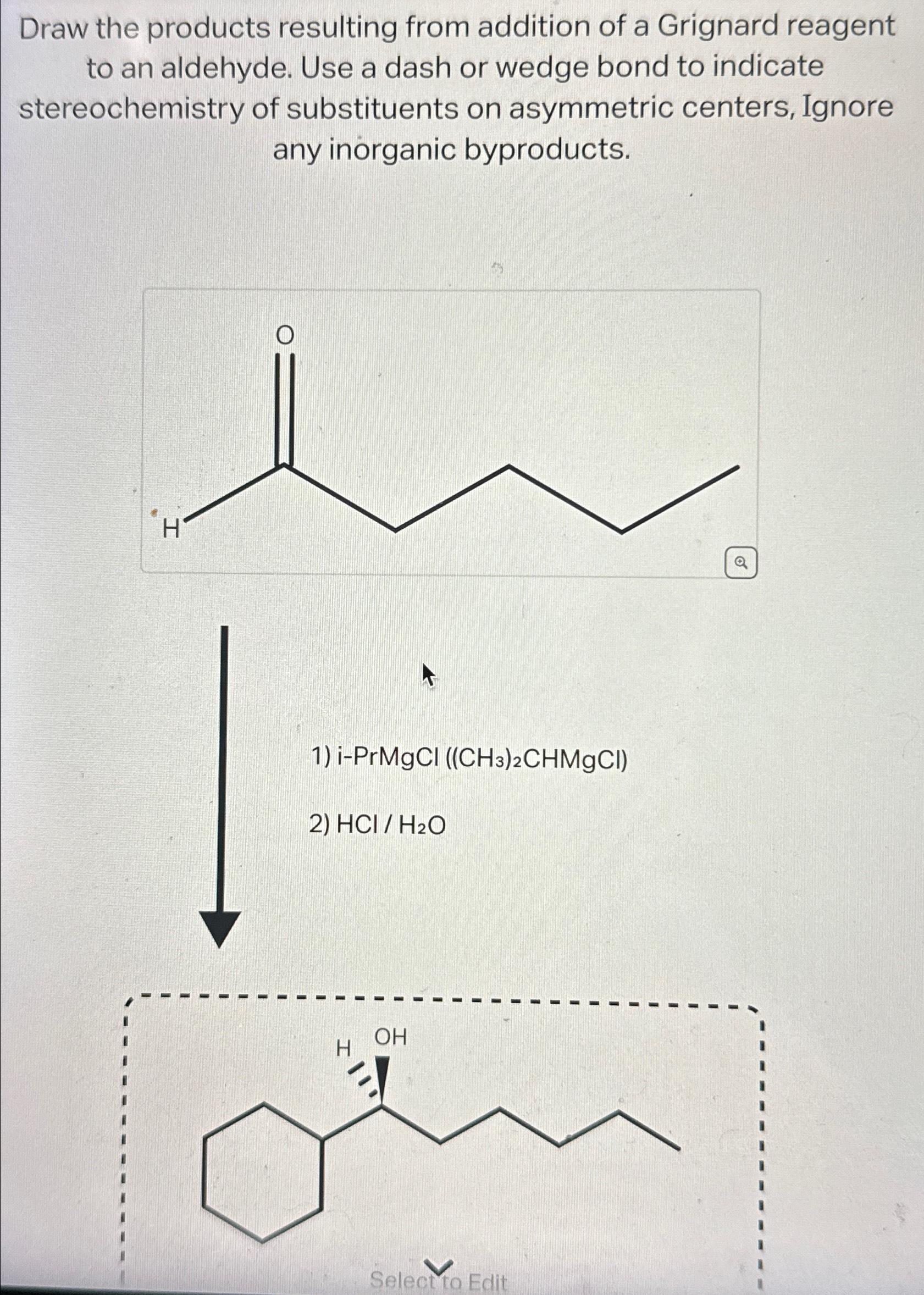Solved Draw the products resulting from addition of a | Chegg.com