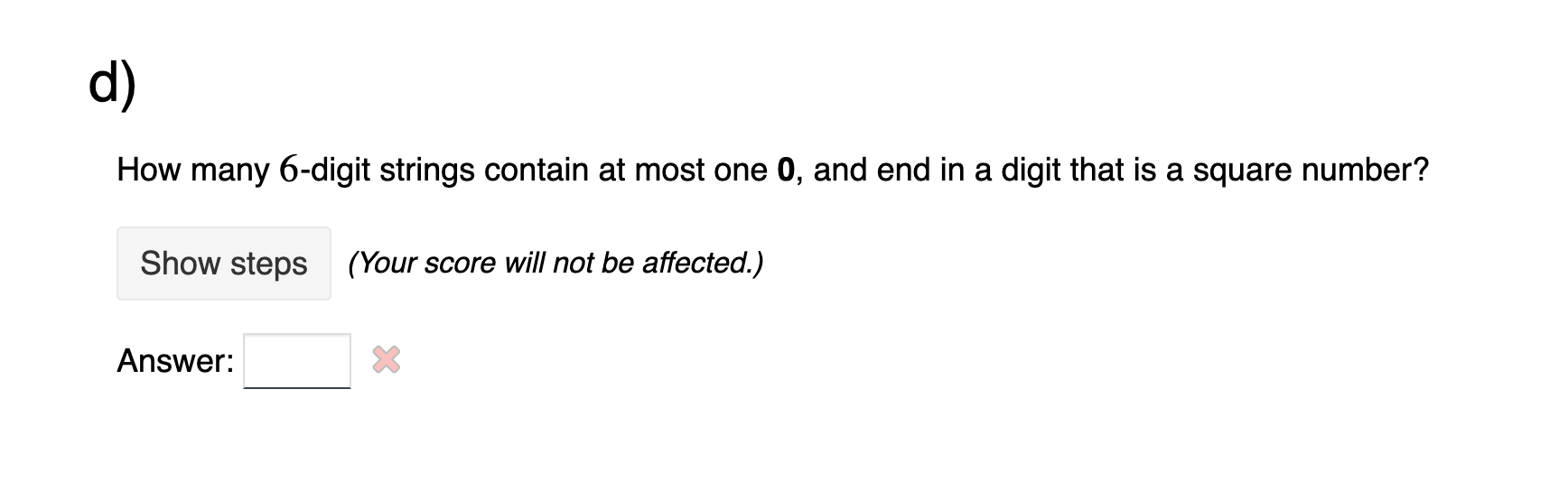 Solved A string of digits is any sequence of digits | Chegg.com