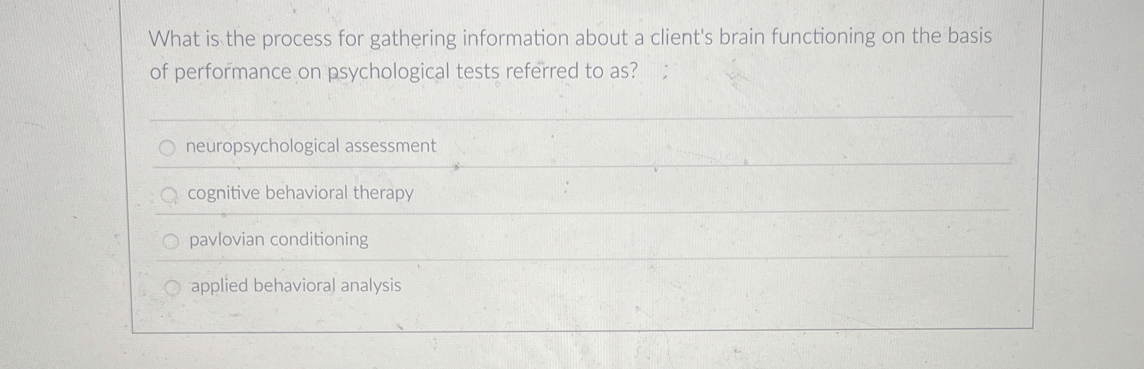 Solved What is the process for gathering information about a | Chegg.com