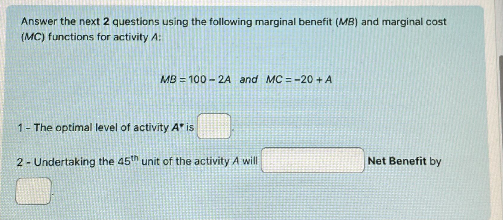 Solved Answer the next 2 ﻿questions using the following | Chegg.com