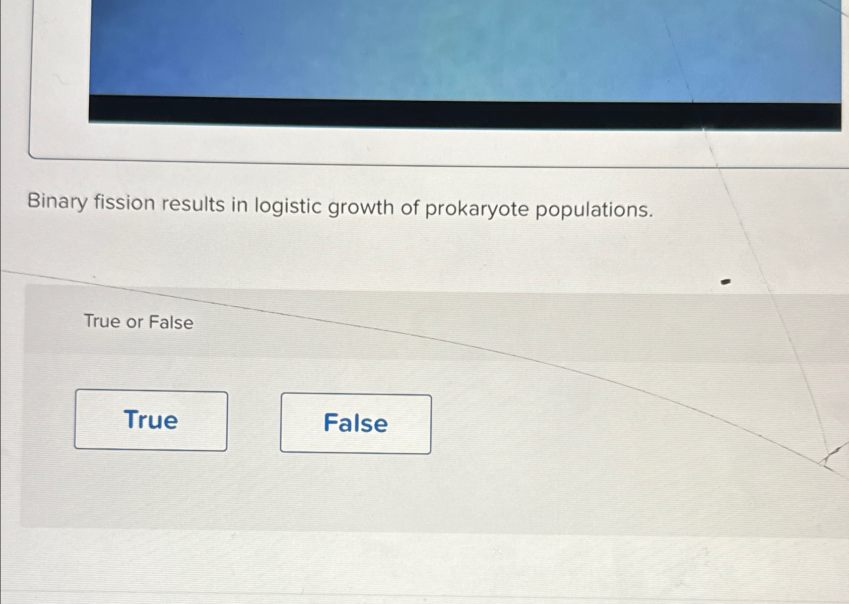 Solved Binary fission results in logistic growth of | Chegg.com