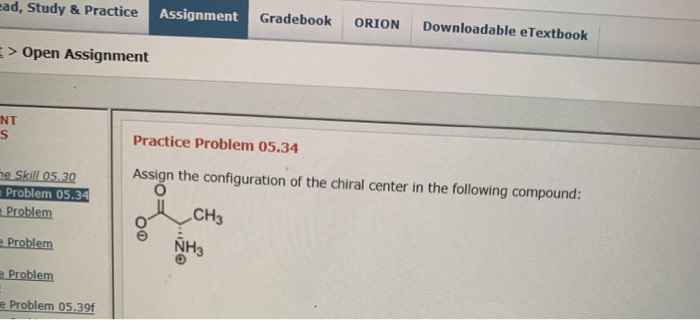 Solved ad, Study & Practice Assignment Gradebook ORION | Chegg.com