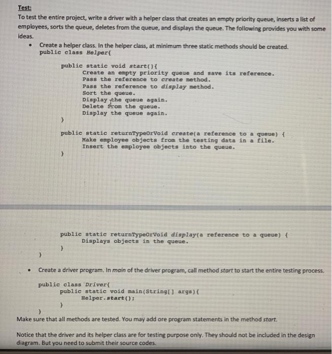 ADT Heap and ADT Priority Queue: Note: It is required | Chegg.com