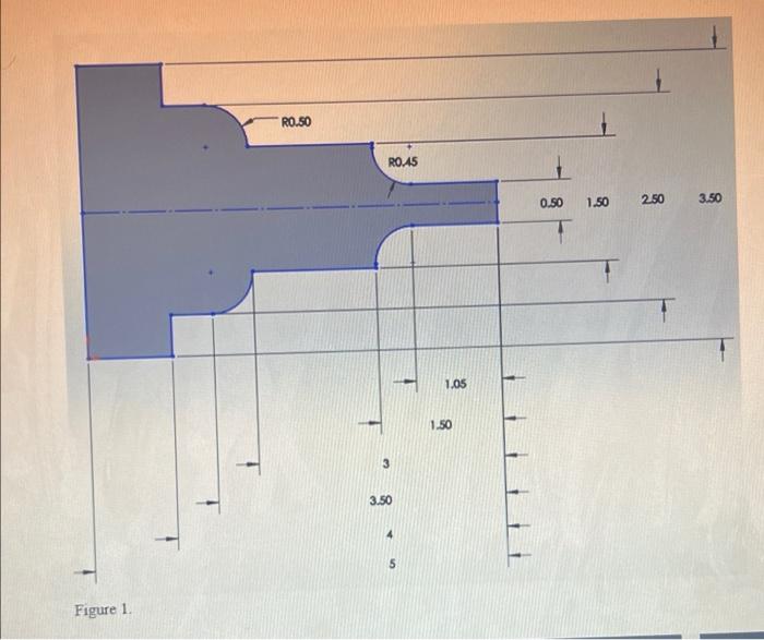 Solved Write a CNC program for turning the part as showed in | Chegg.com