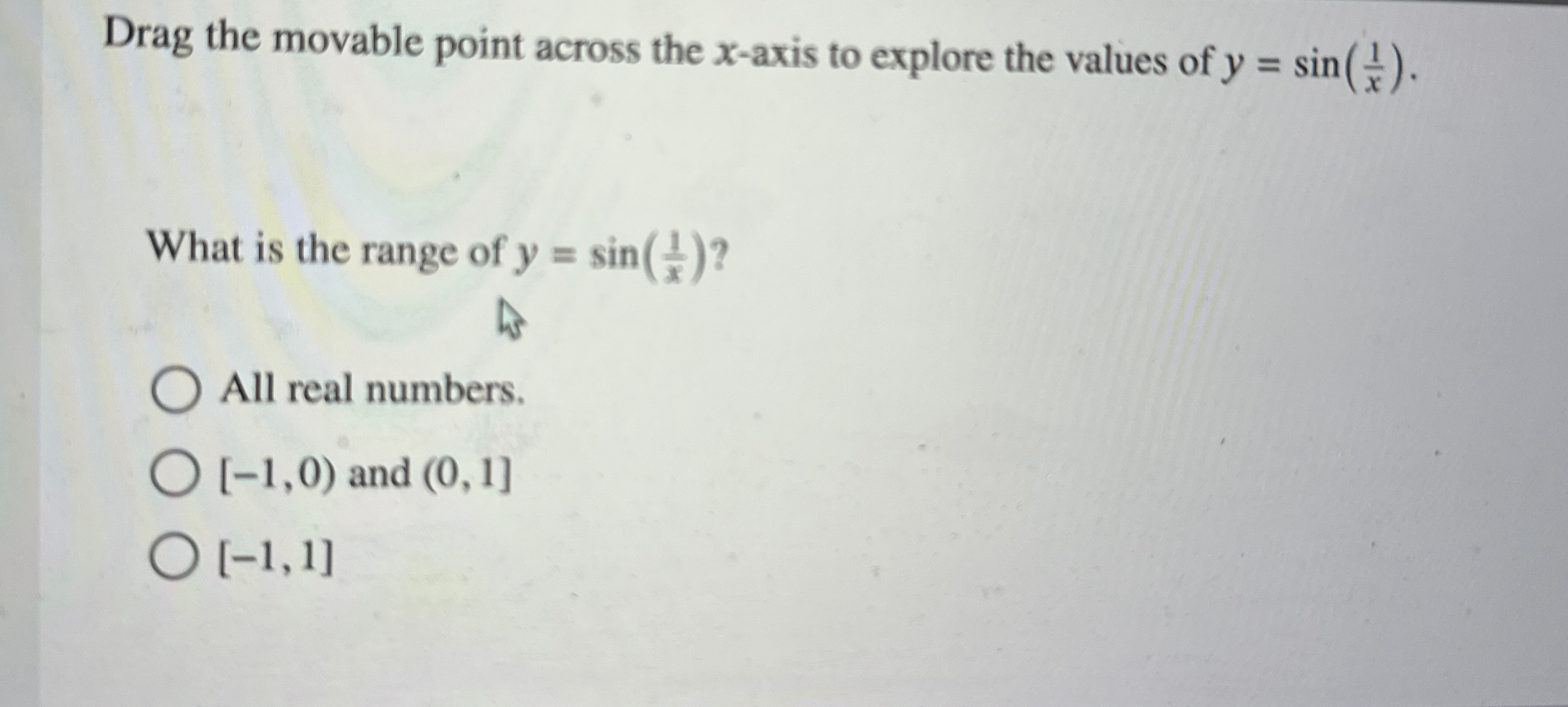 Solved Drag the movable point across the x-axis to explore | Chegg.com