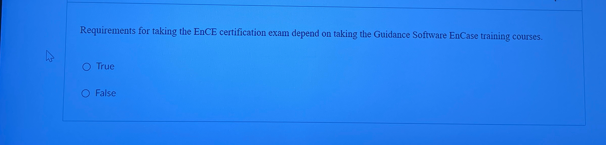 Solved Requirements for taking the EnCE certification exam | Chegg.com