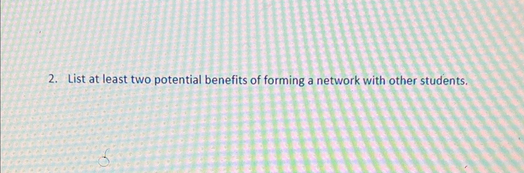 Solved List at least two potential benefits of forming a | Chegg.com