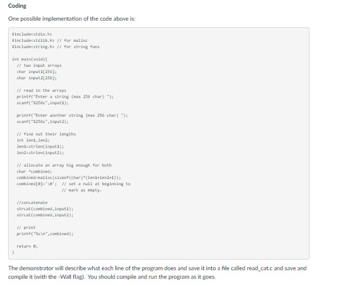 Solved Question 2: Repeated Concatenation If you are sharing | Chegg.com