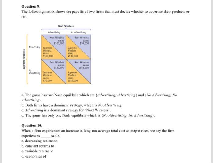 Solved Question 6: In perfect competition, profit is | Chegg.com