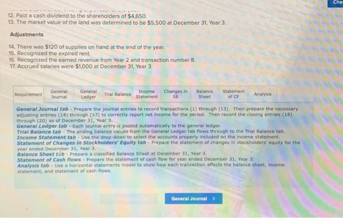 Solved Chapter 03 (Static) Comprehensive Problem The trial | Chegg.com