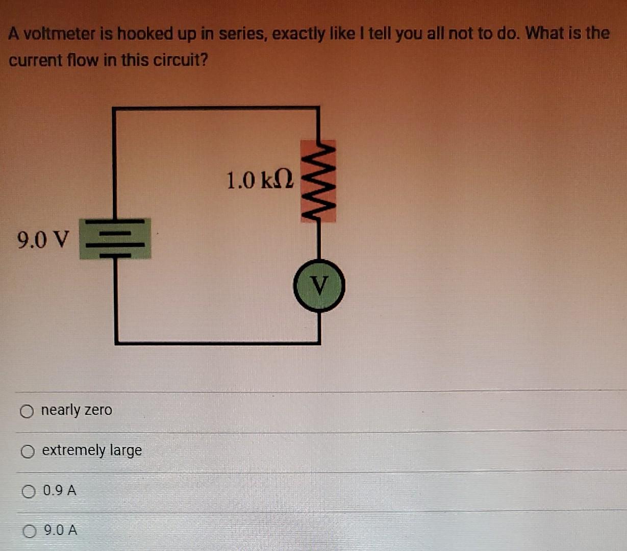 Solved Given the following circuit, which statement is true | Chegg.com