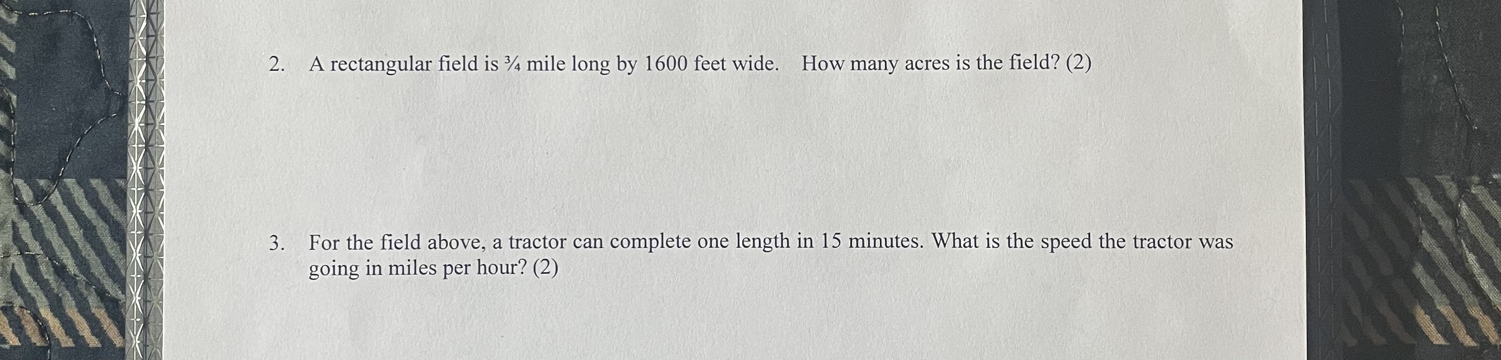 Solved Please show all steps! Thank you! A rectangular field | Chegg.com