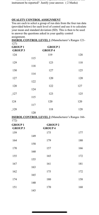 Then answer the following questions: 1) What is 1SD, | Chegg.com