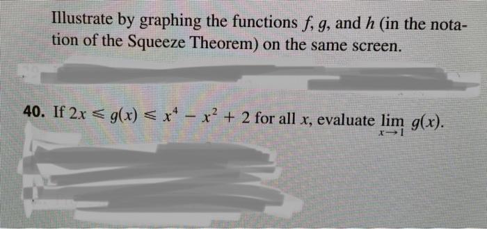 Solved Illustrate by graphing the functions f,g, and h (in | Chegg.com