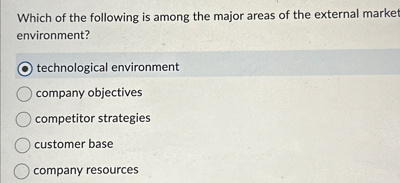 Solved Which of the following is among the major areas of | Chegg.com