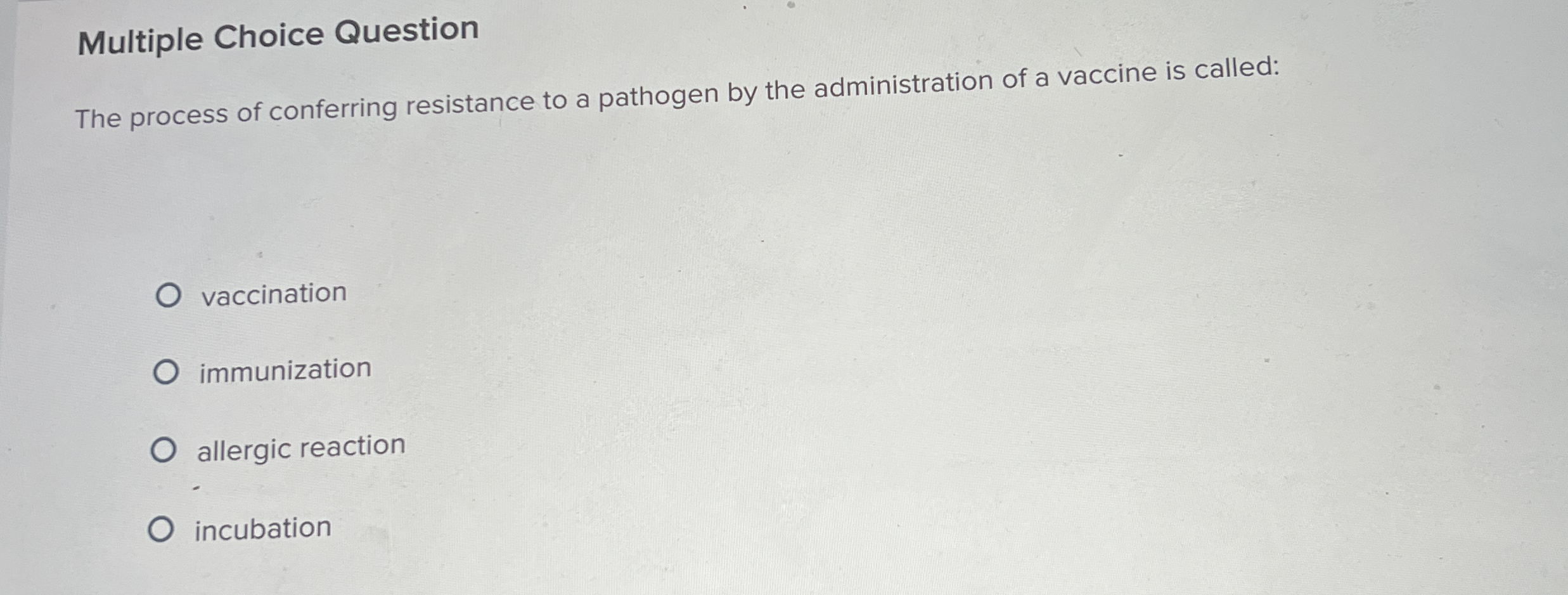 Solved Multiple Choice QuestionThe process of conferring | Chegg.com