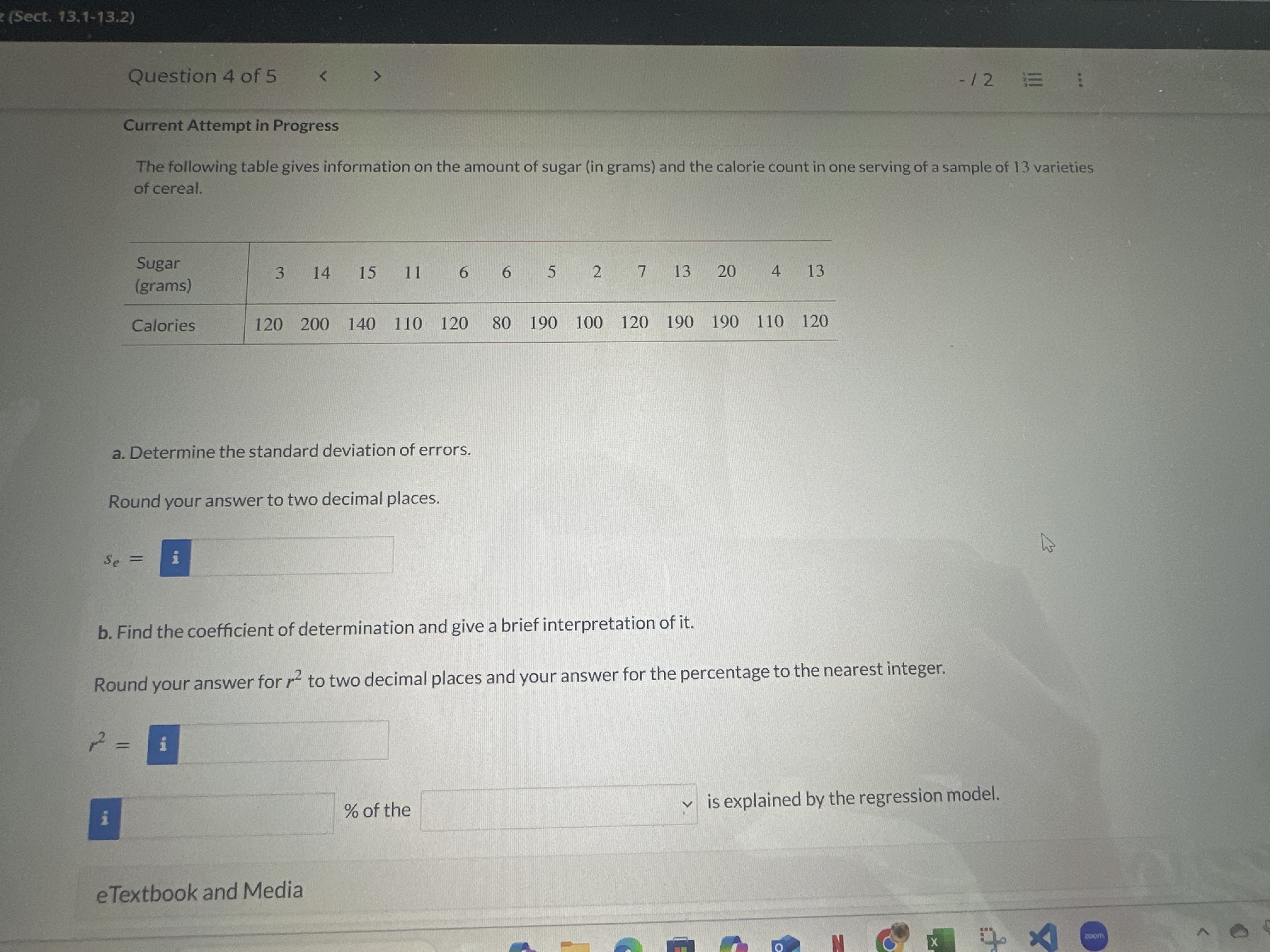 Current Attempt in ﻿Progress The following table | Chegg.com