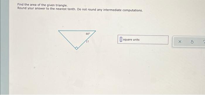 Solved Consider a triangle ABC like the one below. Suppose | Chegg.com