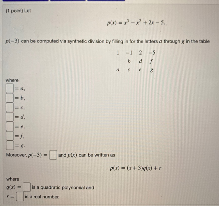 Solved Graph each of the polynomials listed below. Make sure | Chegg.com